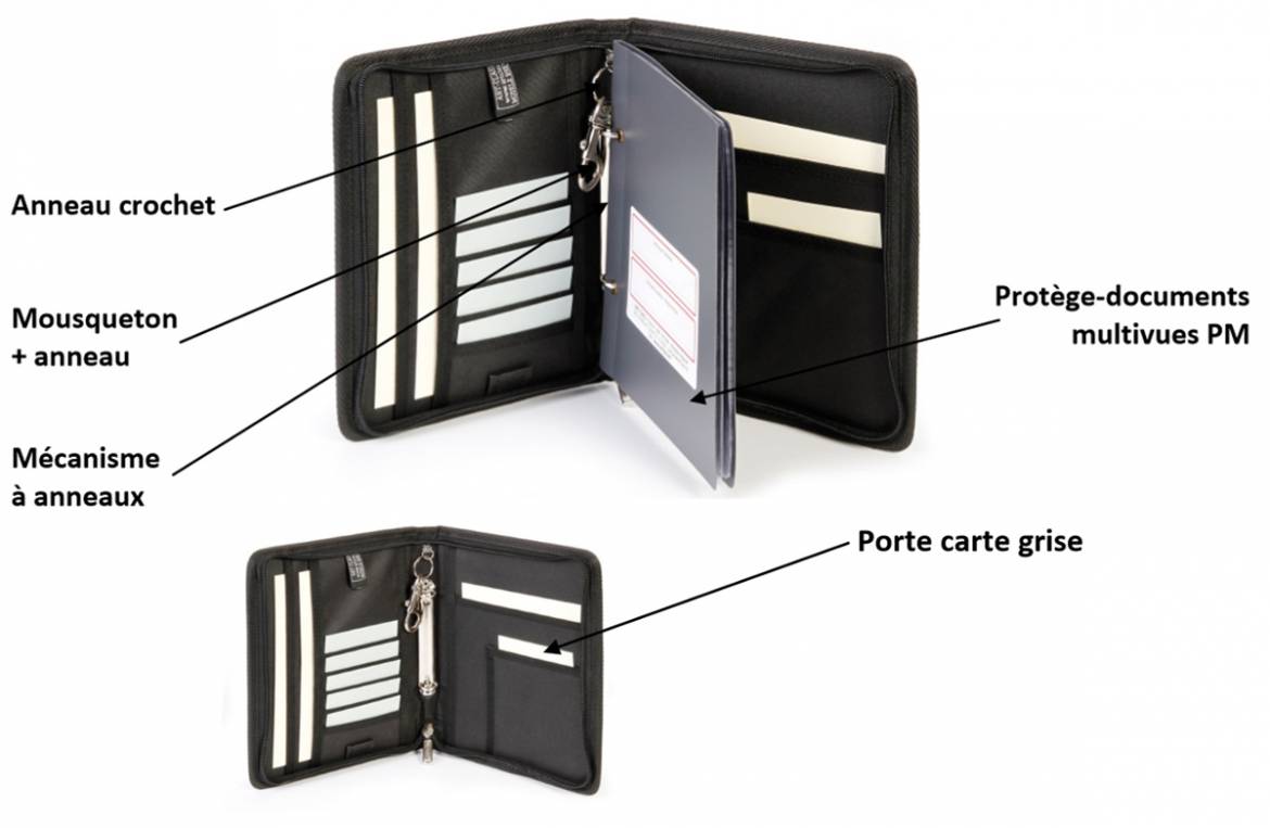 options interieures des pochettes et porte-documents ARTCLASS ...